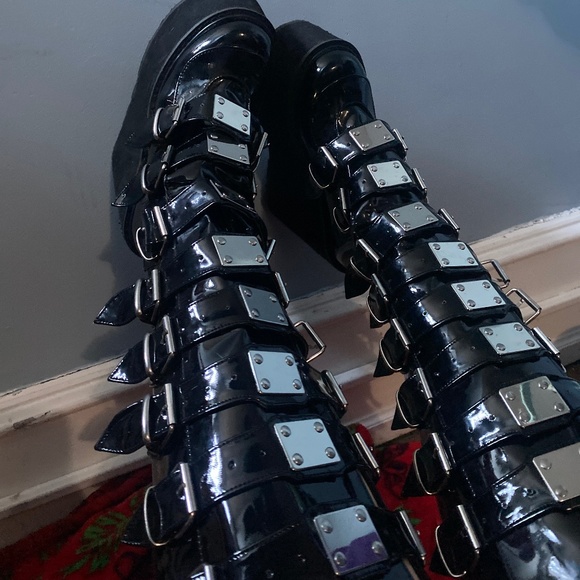 Demonia | Shoes | Demonia Trinity Boots | Poshmark